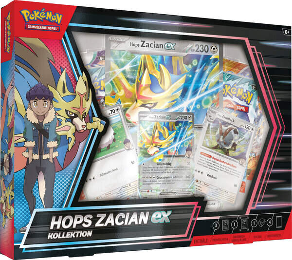 Pokemon Hops Zacian-ex Kollektion deutsch, 24,99